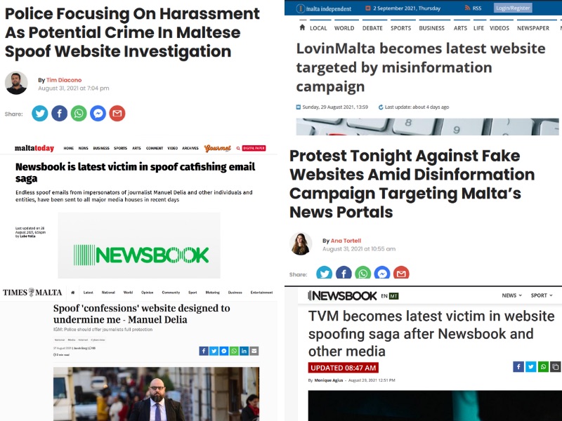 Maltese news media hit by coordinated disinformation campaign - Justice ...